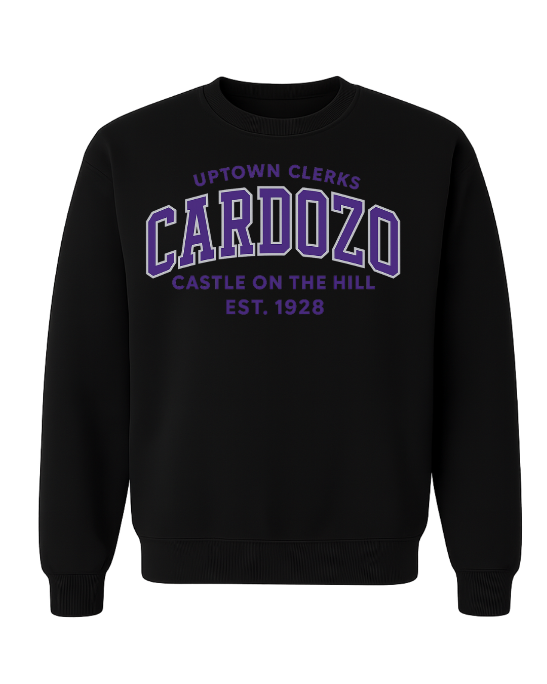 Cardozo Collegiate Crew Neck – Campus Colors Apparel